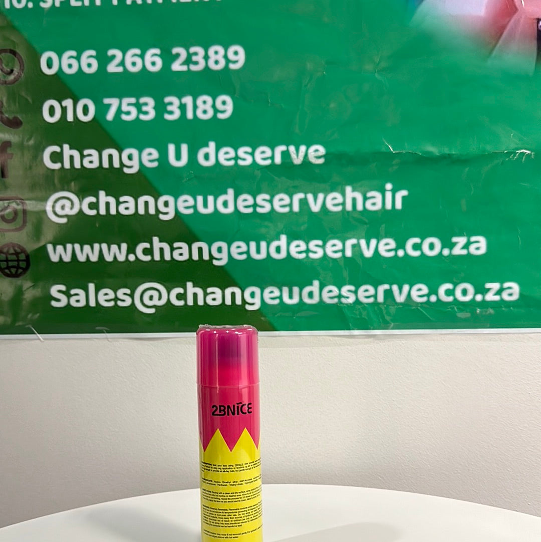 2BNICE EXTRA MEGA HOLDING SPRAY – Change U Deserve