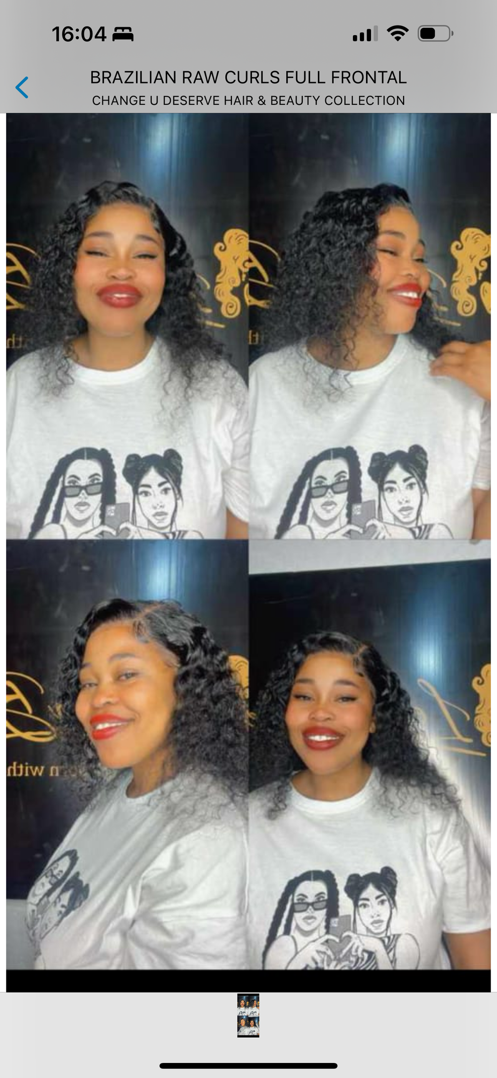 BRAZILIAN PRIME CURLS FULL FRONTAL – Change U Deserve